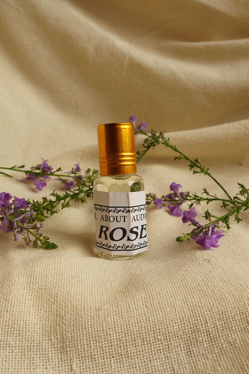 Rose Essential Oil Perfume – All About Audrey Vintage Boutique